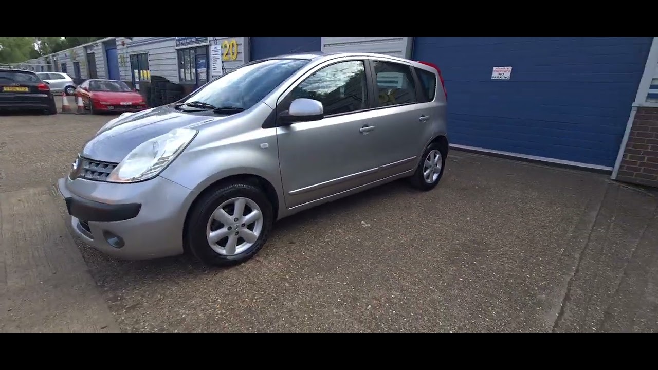 Nissan Note automatic - YouTube