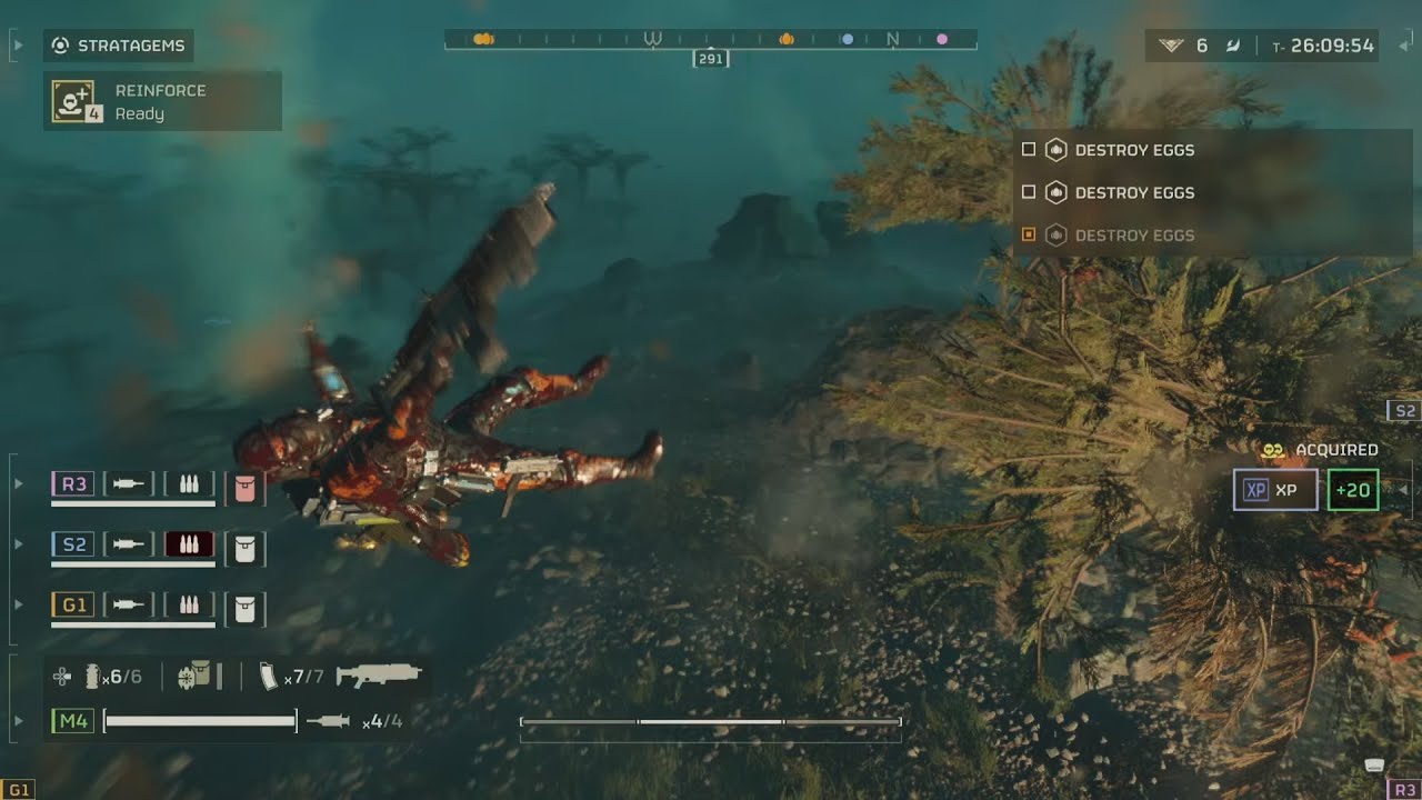 Flying away from a hole #helldivers2 - YouTube