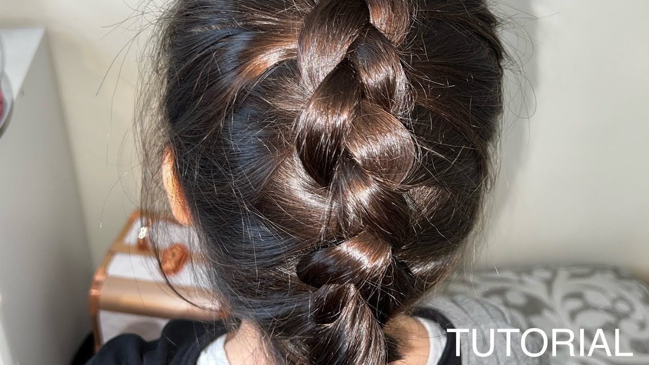 How to make a Dutch Braid | TUTORIAL - YouTube