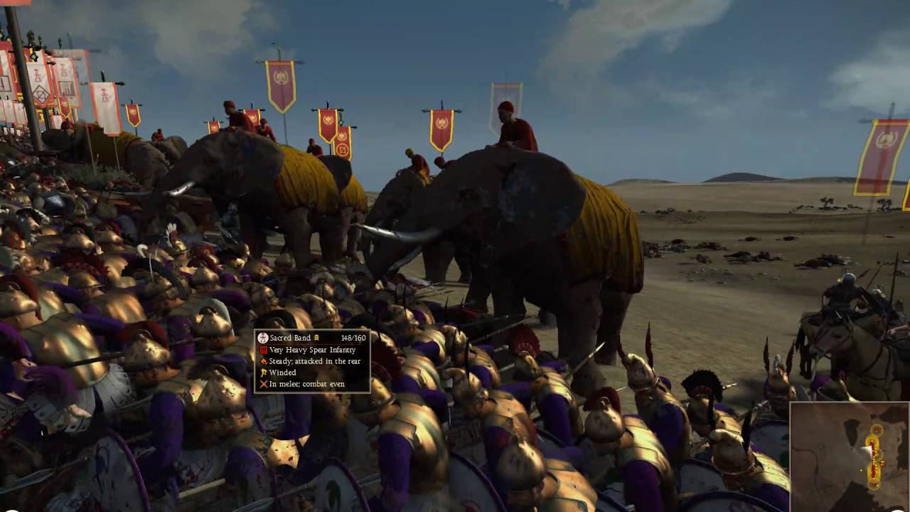Total War: Rome 2 - Two Huge Armies - YouTube
