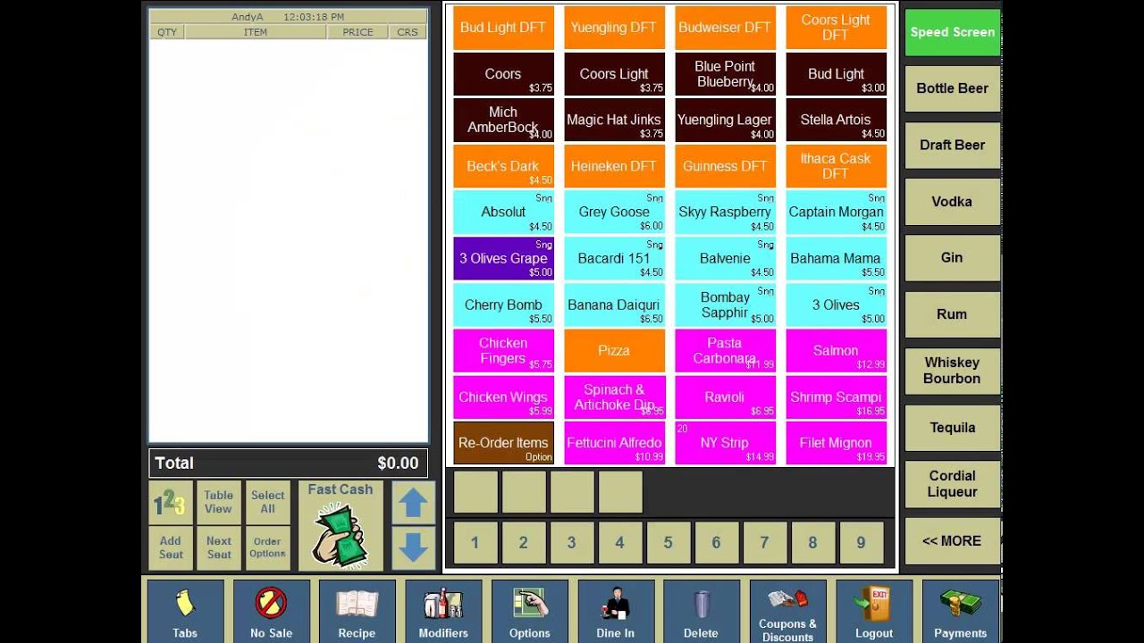 2TouchPOS Quantity on Hand - YouTube
