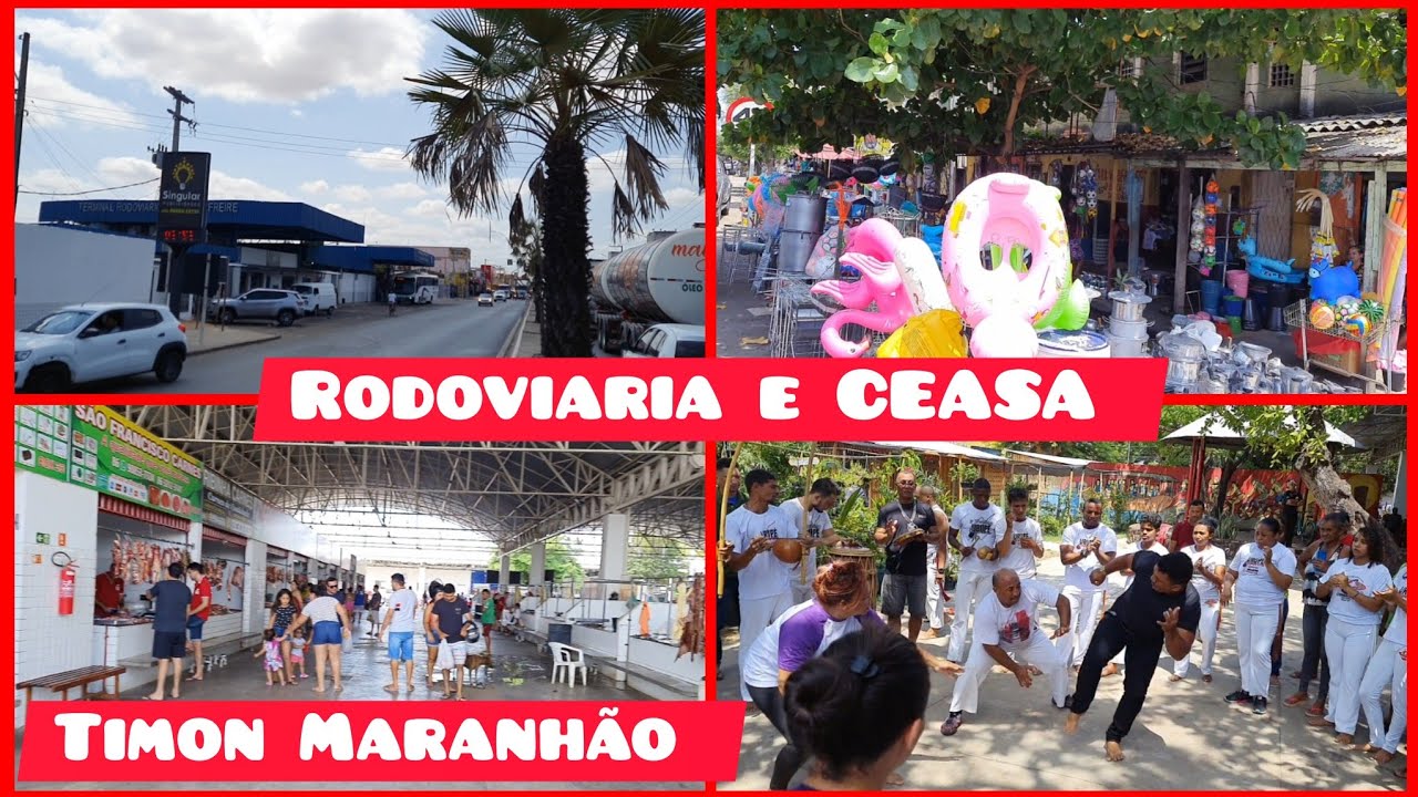 Domingo em Timon Maranhão, Passeio na rodoviária, CEASA e proximidades ...