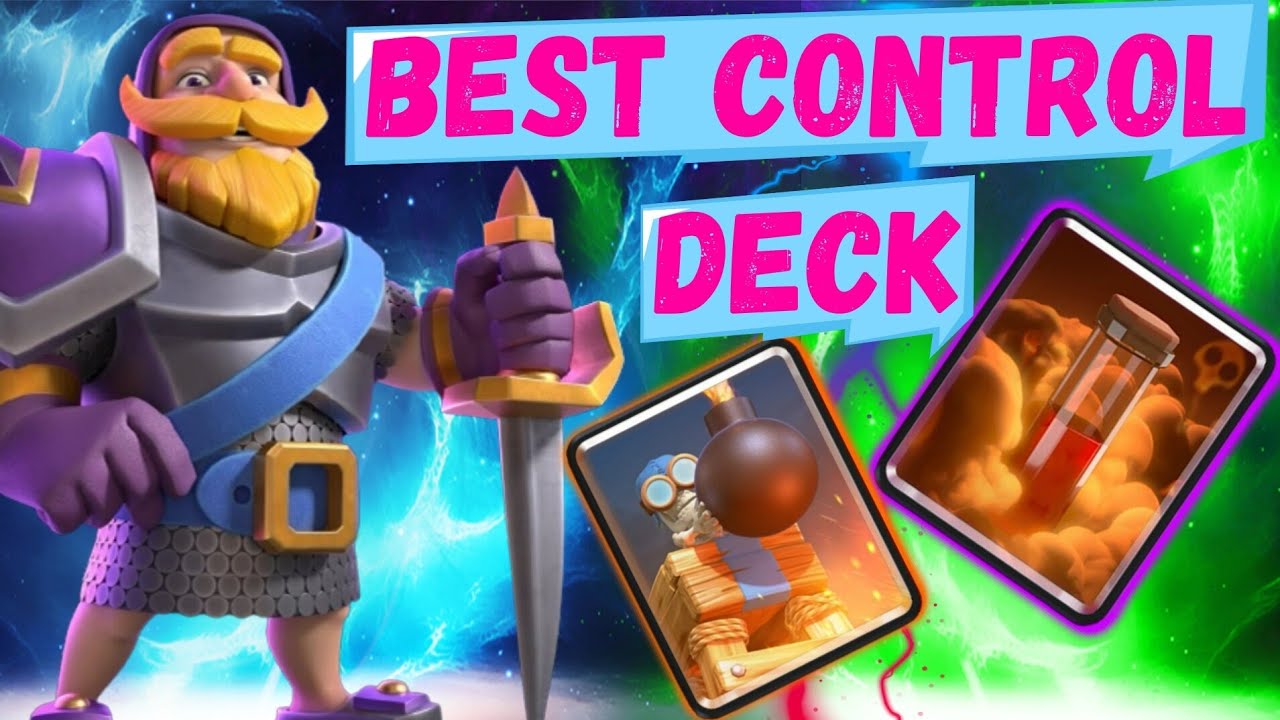 THIS IS THE BEST CONTROL DECK IN CLASH ROYALE 🥶 - YouTube