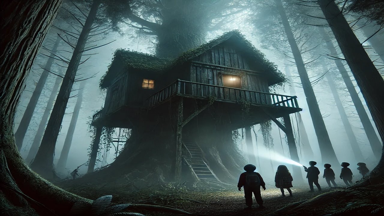 The Hidden Treehouse – A group of kids finds a secret treehouse with a ...