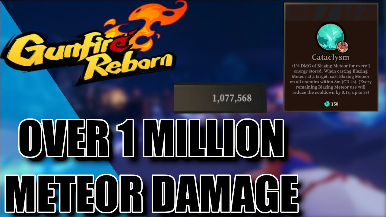 Over 1 MILLION Damage With Li's Meteor In Gunfire Reborn! (THE FIRE FOX IS SO GOOD) - YouTube