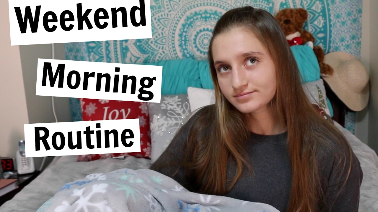 My Weekend Morning Routine! - YouTube