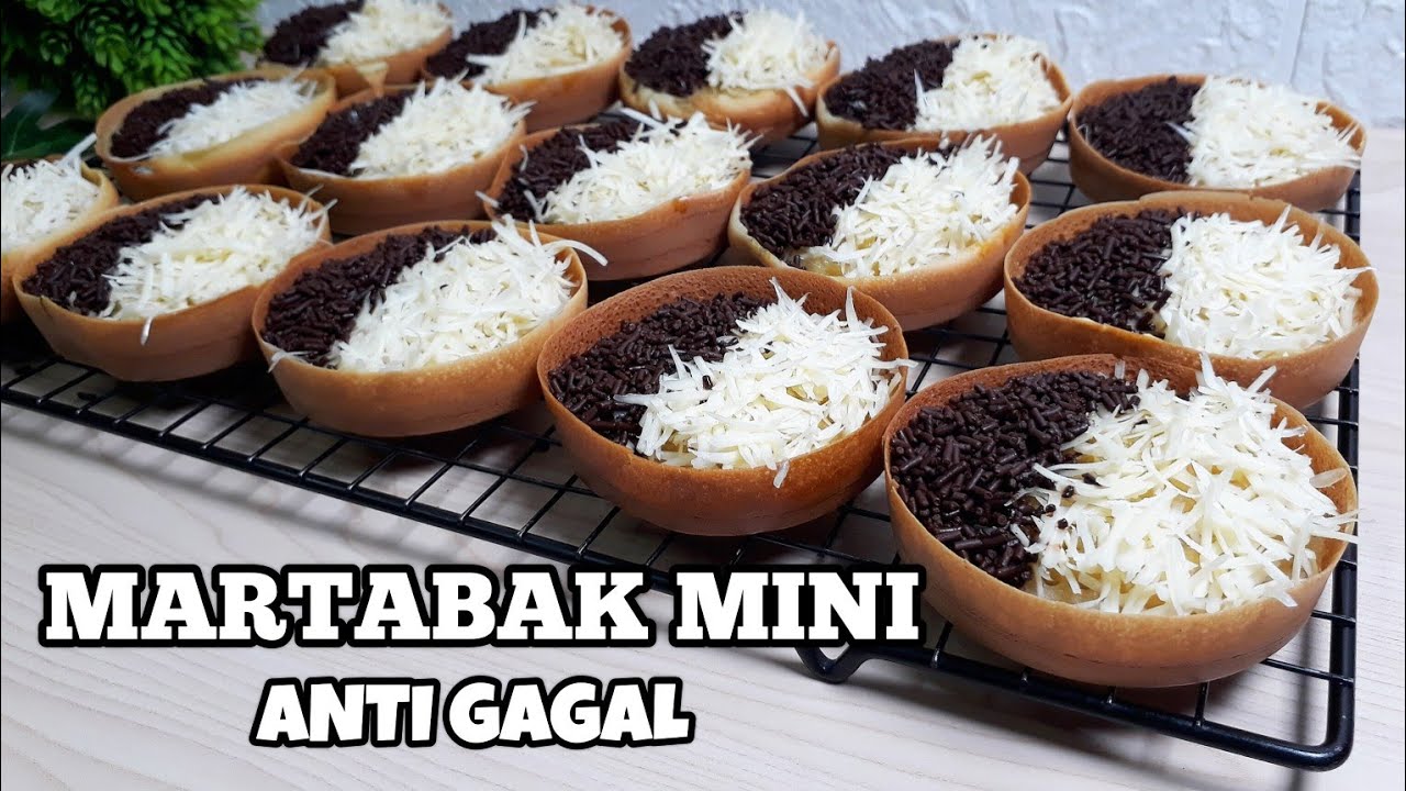 MARTABAK MINI ANTI GAGAL LEBIH EKONOMIS UNTUK IDE JUALANMU - YouTube