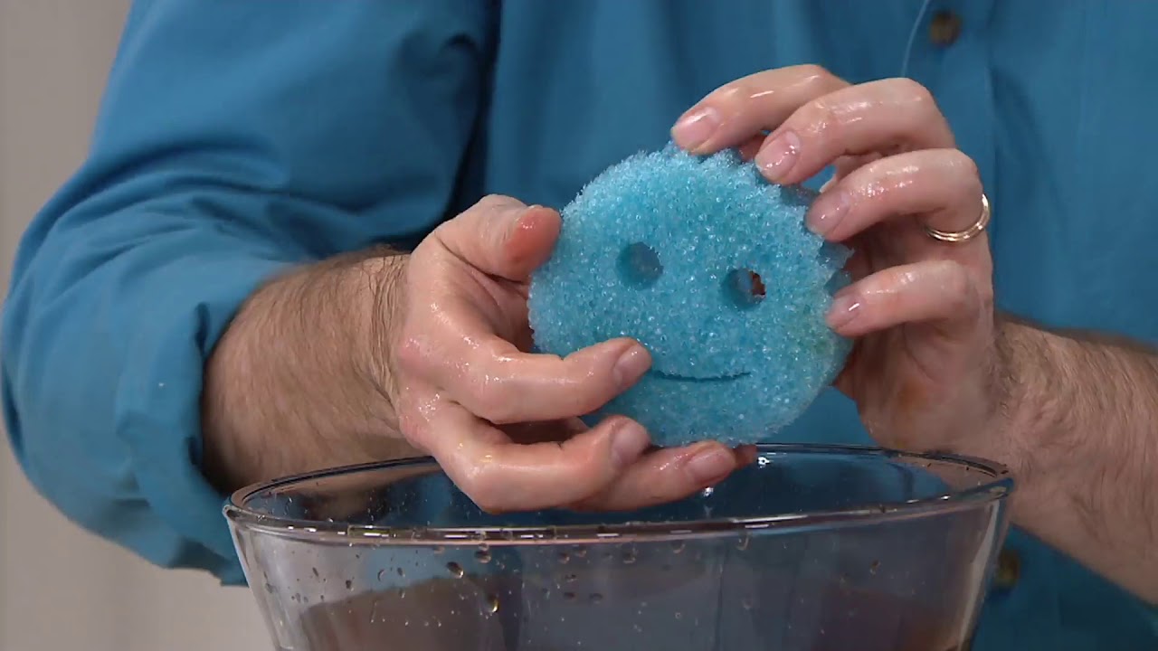 Scrub Daddy Set of 12 Multi-Color Gift Package Sponges on QVC - YouTube