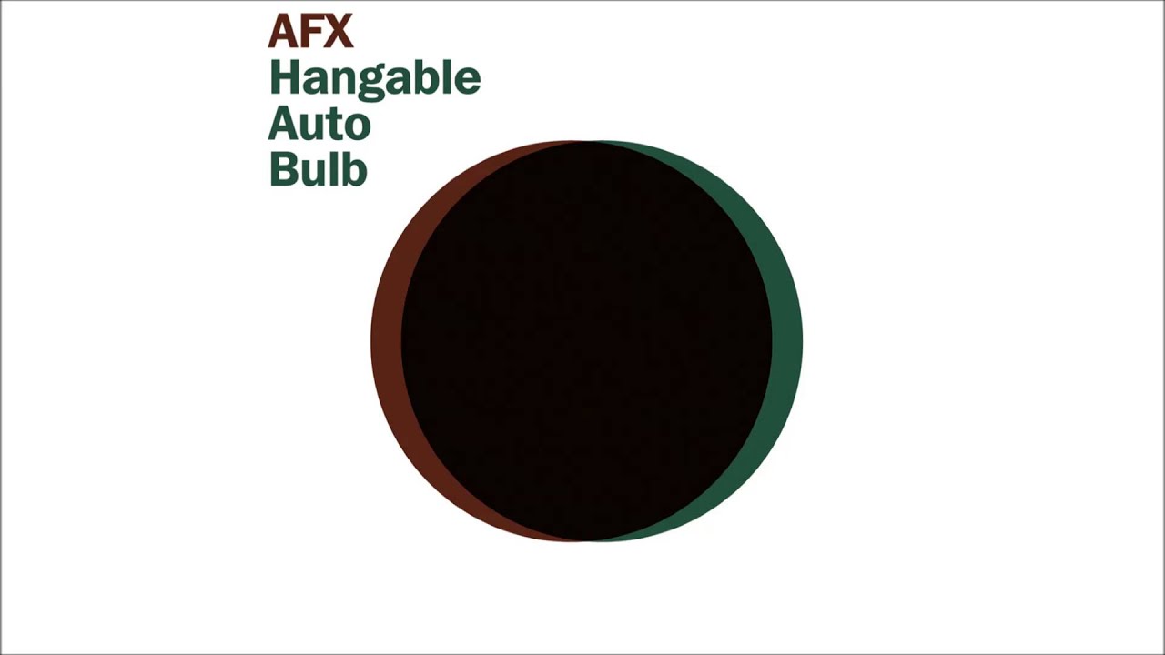 AFX - Hangable Auto Bulb - YouTube