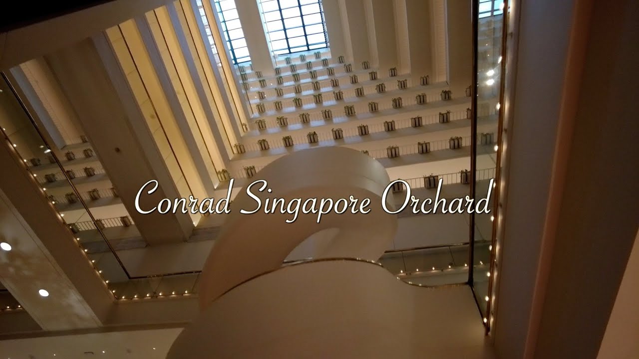 Our stay at the Conrad Singapore Orchard Twin Executive Room in Singapore 🇸🇬 - YouTube