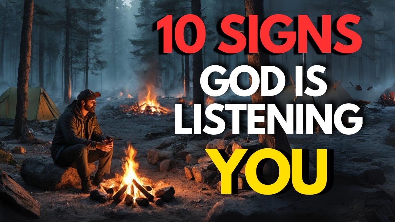 10 Signs That God Is Listening To You (Christian Motivation) - YouTube