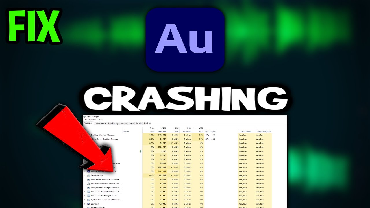 Adobe Audition – How to Fix Crashing, Lagging, Freezing – Complete Tutorial - YouTube