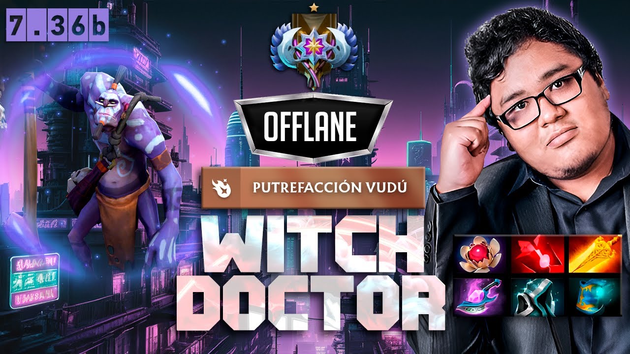 Witch doctor PARA QUE APRENDAS A JUGAR AL HÉROE MÁS FUERTE DEL PARCHE ...