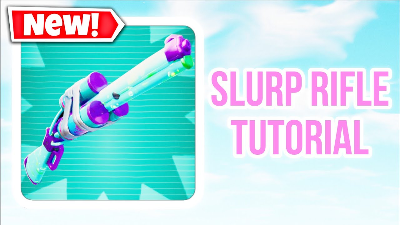 HOW TO GET THE SLURP RIFLE in 1v1 with every gun - YouTube