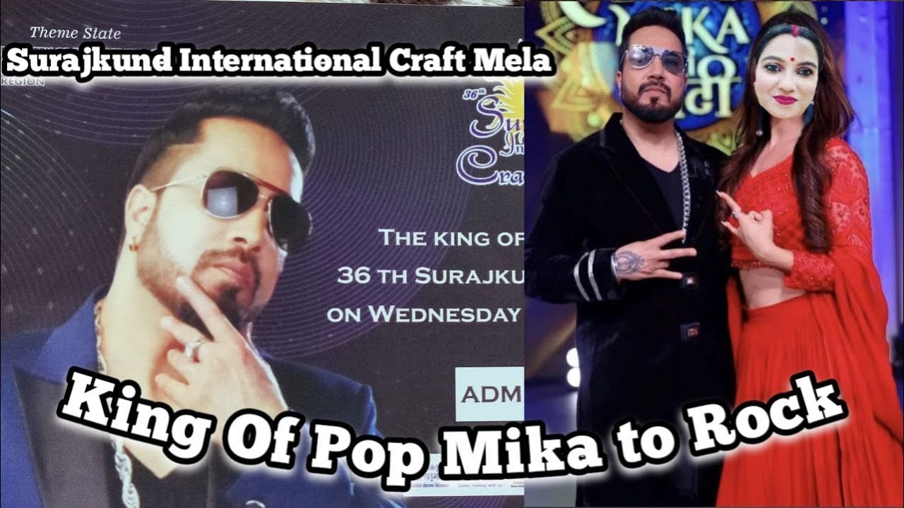 KING OF POP MIKA TO ROCK Vlog - 12 | IITF Surajkund 2023 | MIKA Live ...