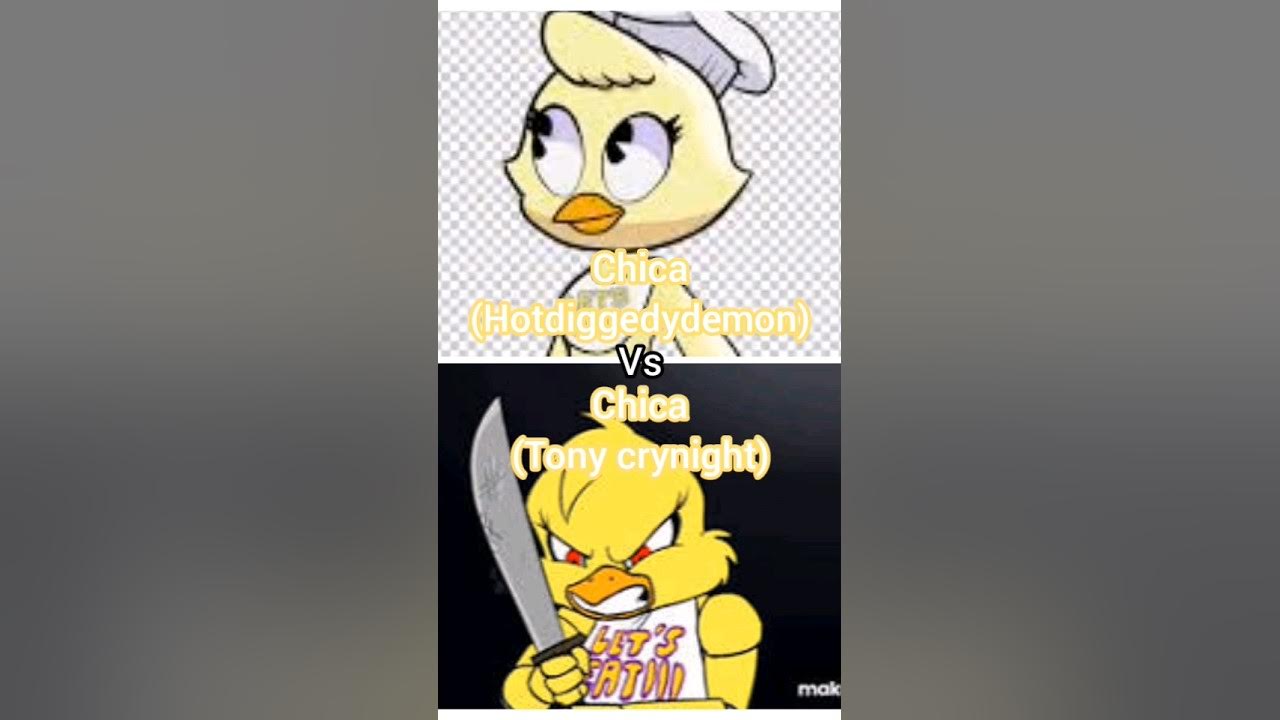 Chicahotdiggedydemon Vs Chicatony Crynight Youtube