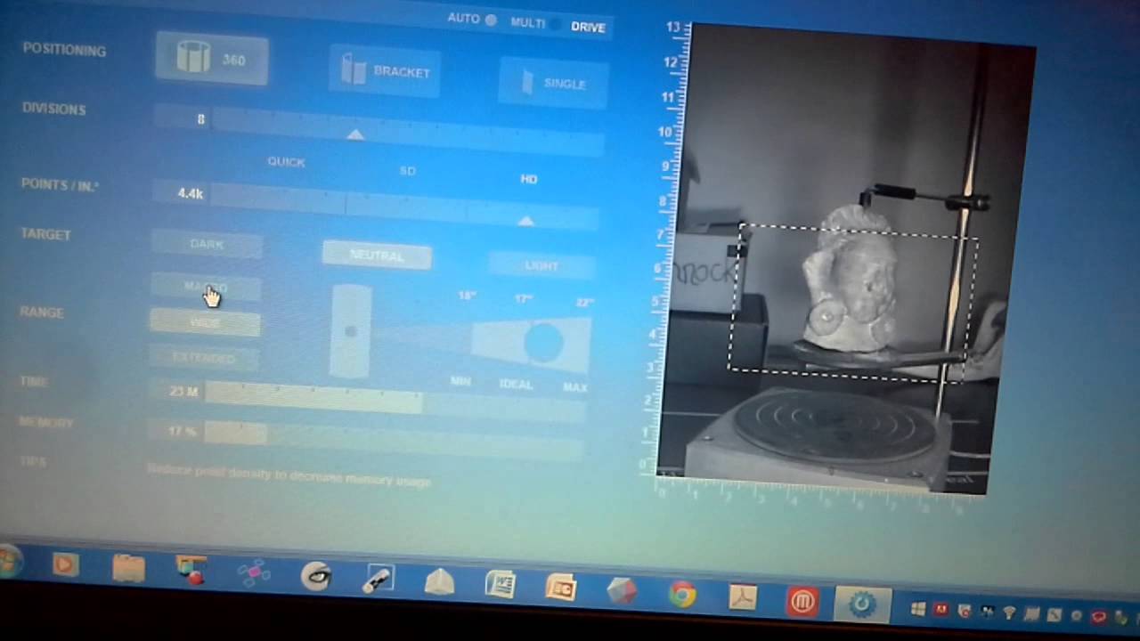 NextEngine 3D Scanning Part03 - YouTube