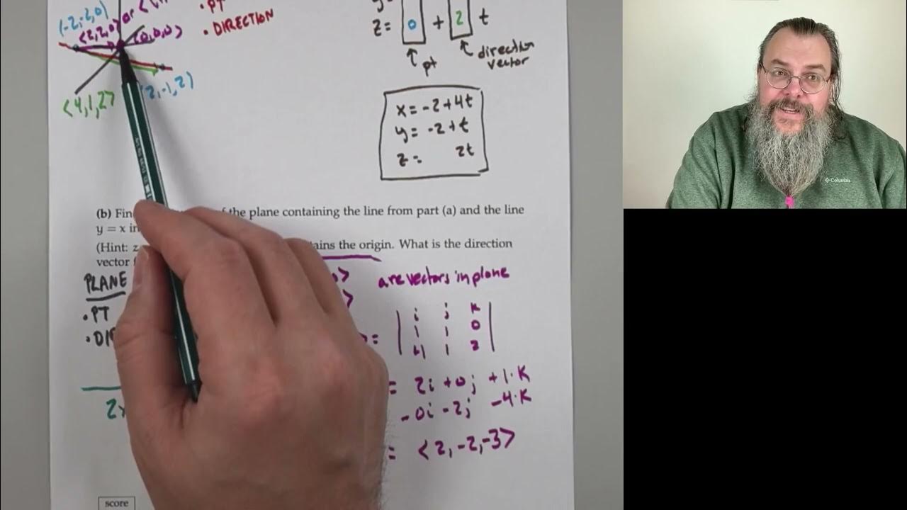 Calc 3, Final walkthrough (Fall 2022) - YouTube