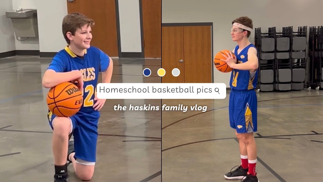 PICTURE day for HOMESCHOOL basketball!! | HOMESCHOOL is cool like that ...