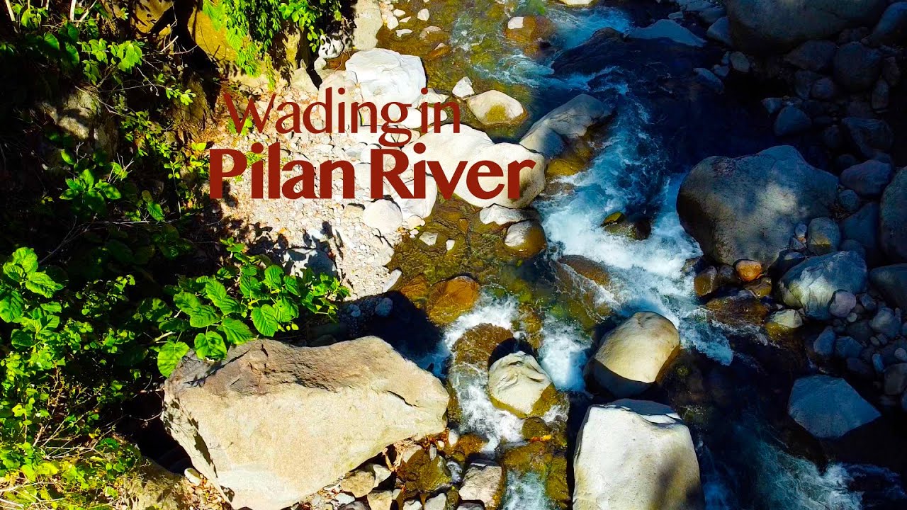Wading in Pilan River - YouTube