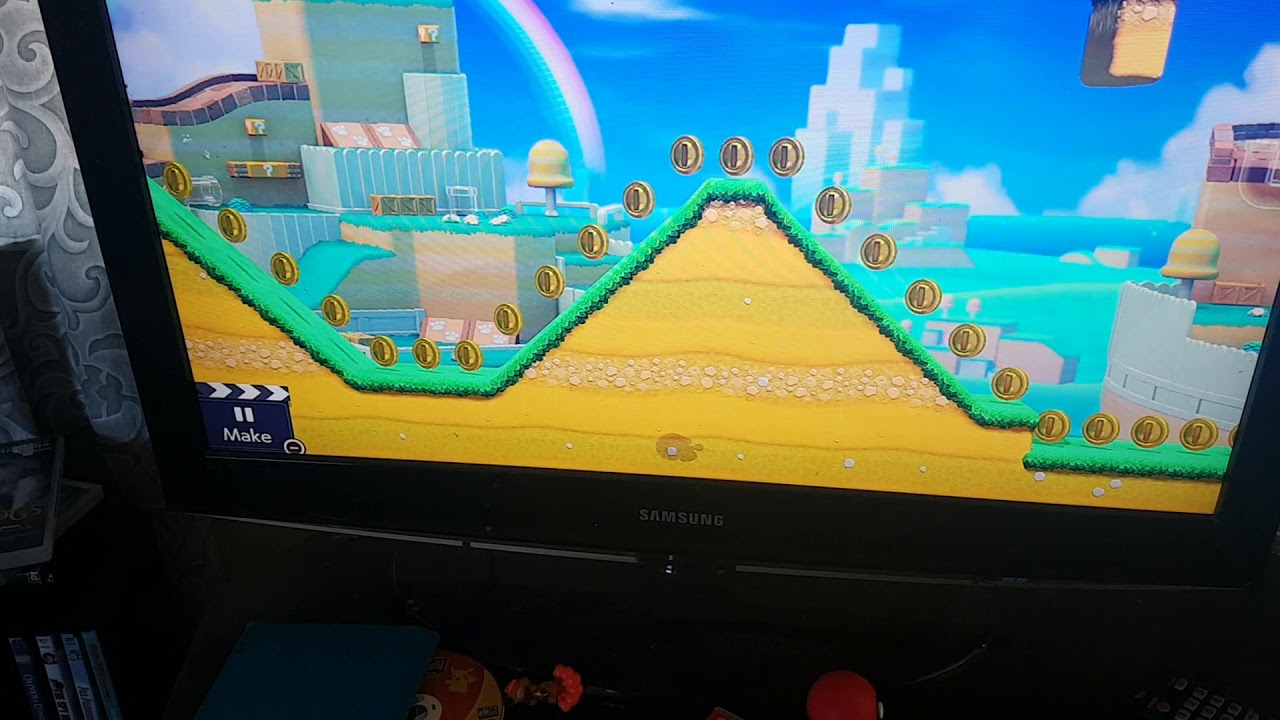 Toadette gets stuck in the ground - YouTube