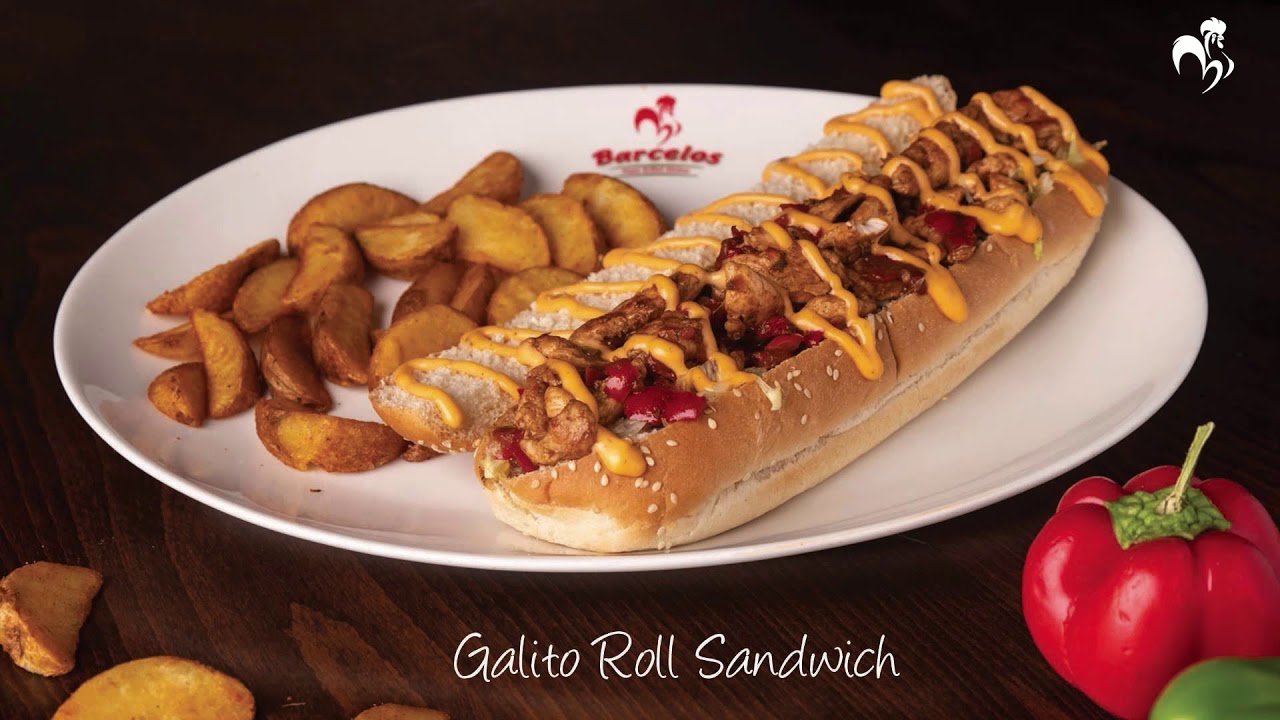 Barcelos GCC Food Menu Items - YouTube