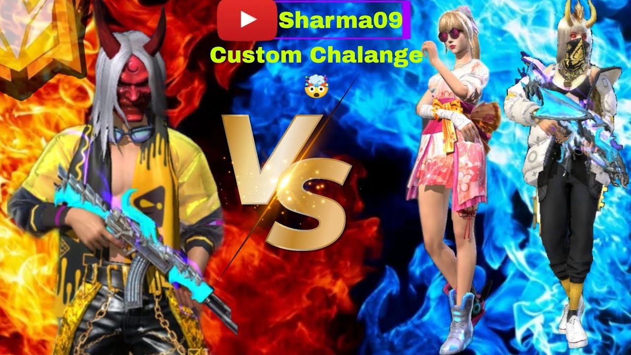 1 vs 1 custom Chalange 🤯😱 || Pro Player Chalange Custom 😱💥 || 1 vs 1 ...