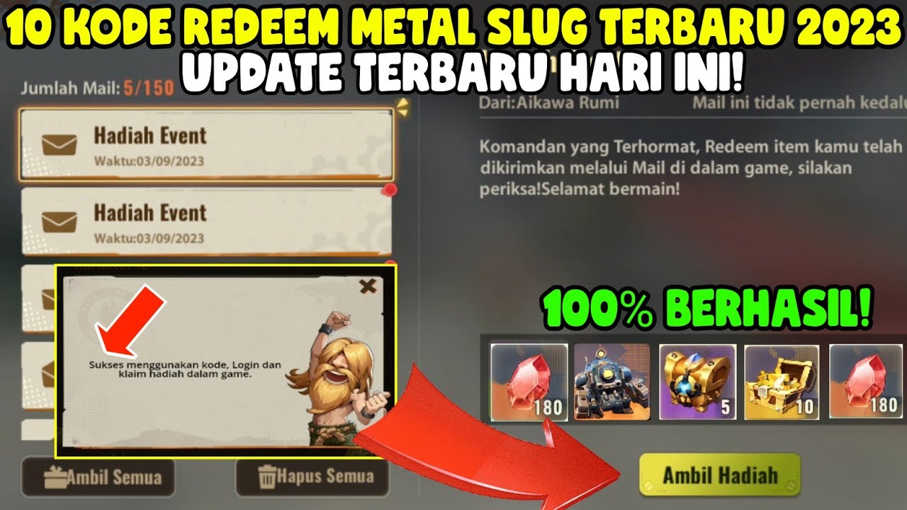 NEW CODE METAL SLUG: AWAKENING! 10 KODE REDEEM METAL SLUG: AWAKENING ...