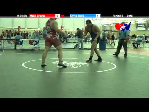 University Nat`ls FS 120 KG / 264.5 lbs: Mike Brown vs. Kevin Innis ...