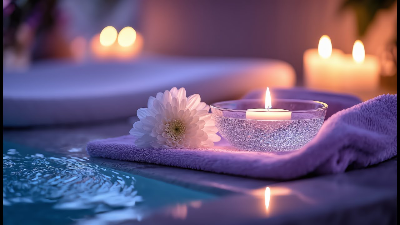 Beautiful Spa Music with Water Sounds, Sleep Music, Relaxing Music For ...