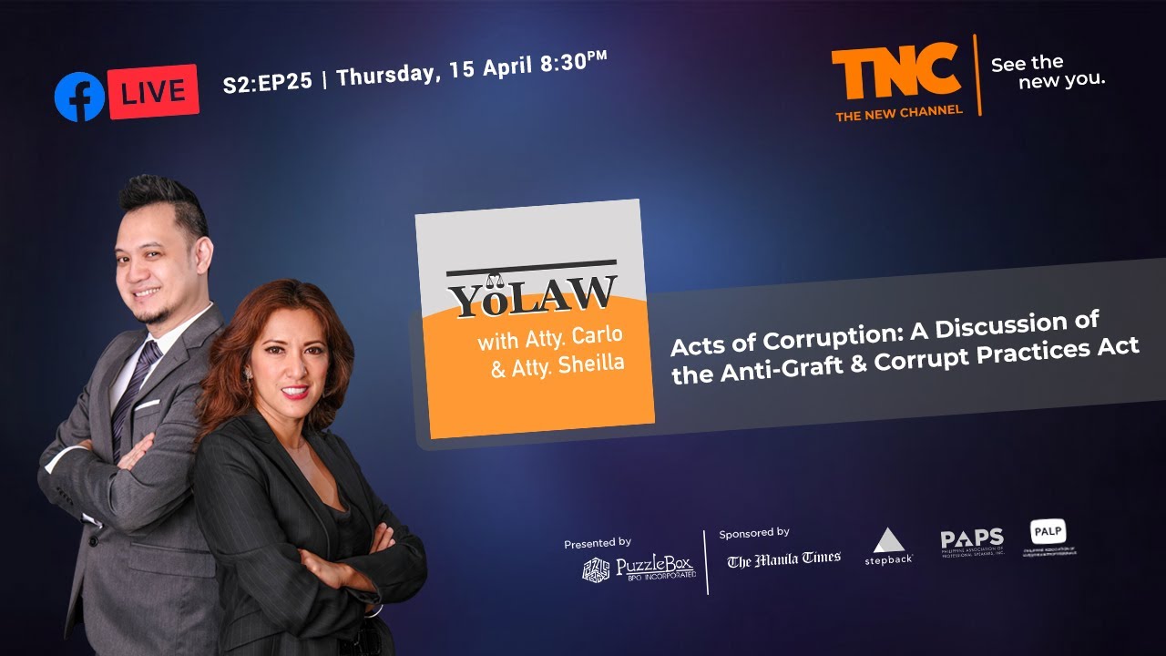 S2:E25 | Acts of Corruption: A Discussion of the Anti-Graft and Corrupt ...