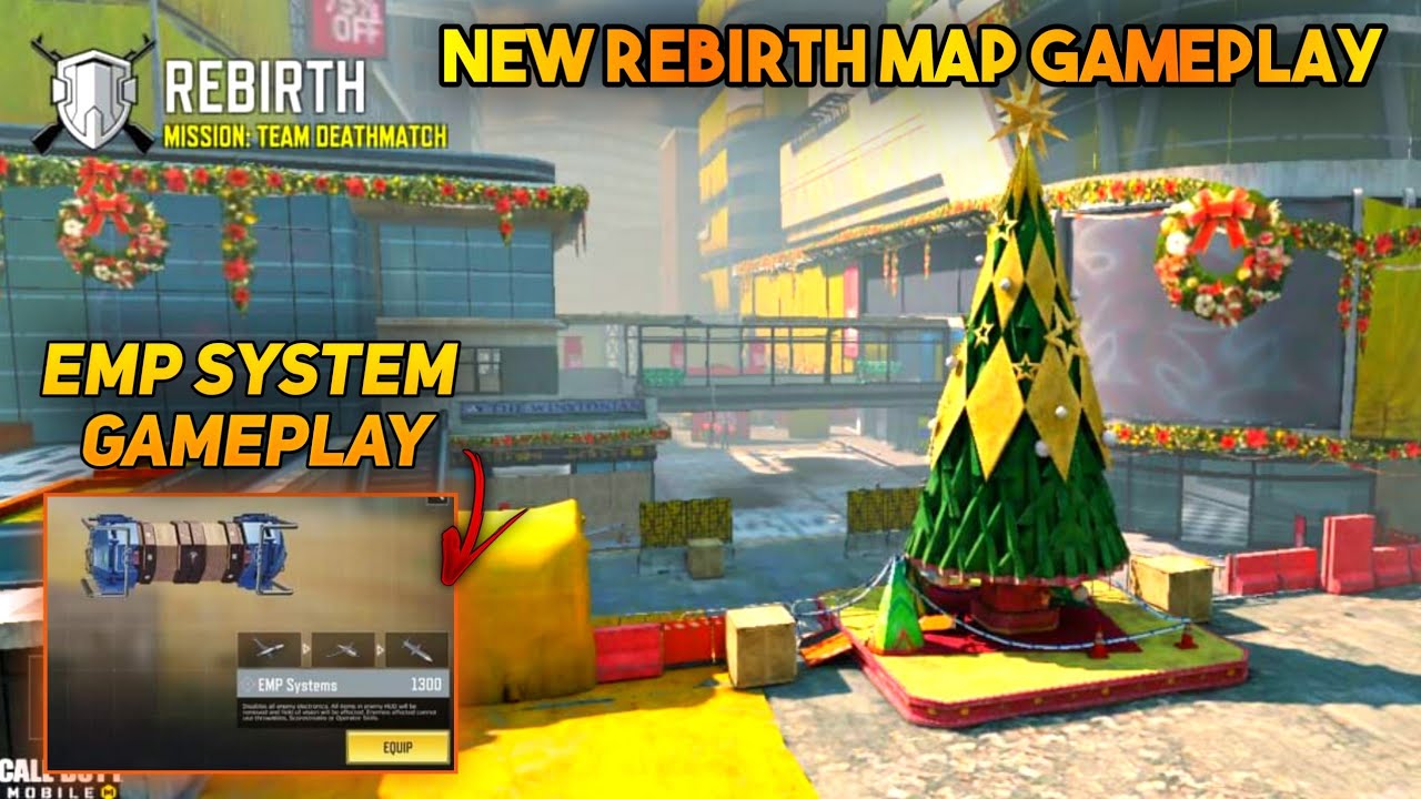 NEW EMP SYSTEM SCORESTREAK GAMEPLAY | NEW REBIRTH MAP GAMEPLAY | NEW ...