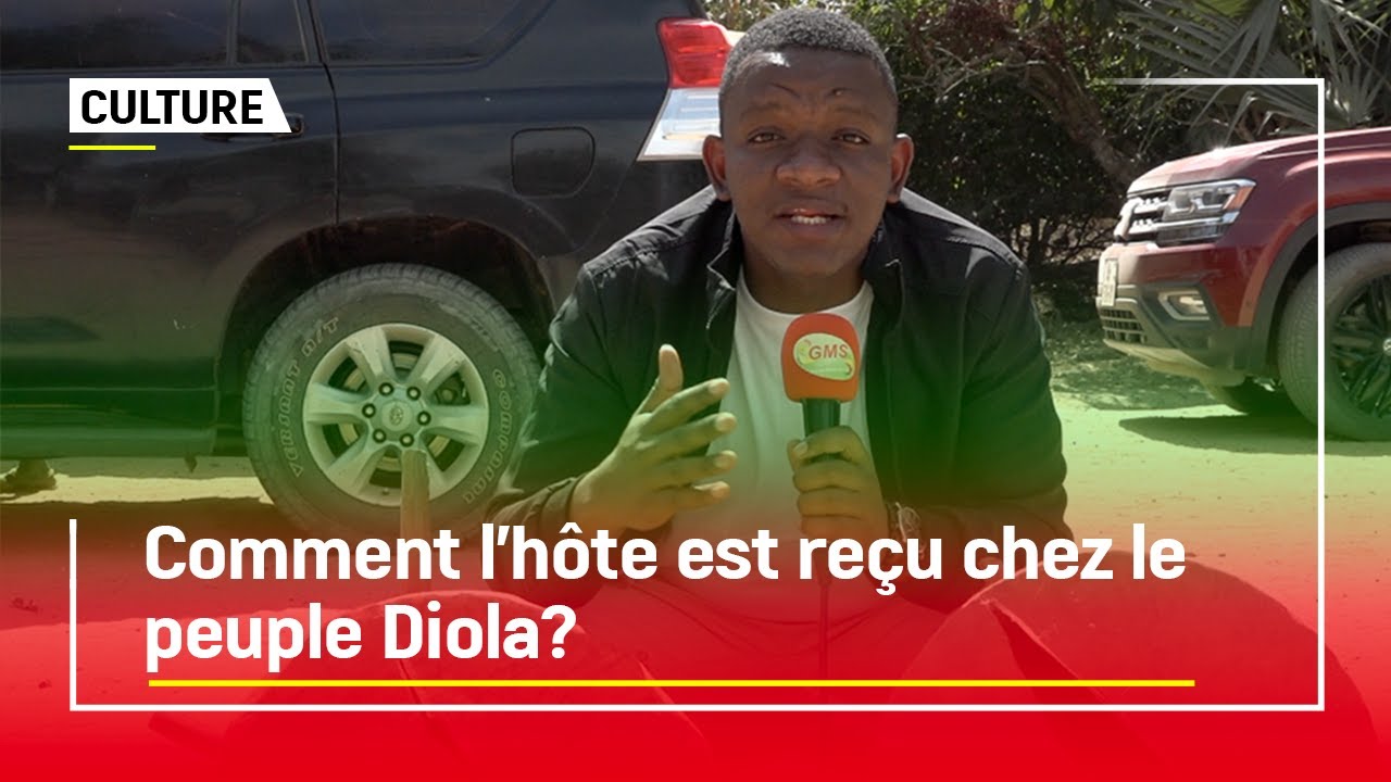 L'accueil de l'hôte chez le peuple Diola - YouTube
