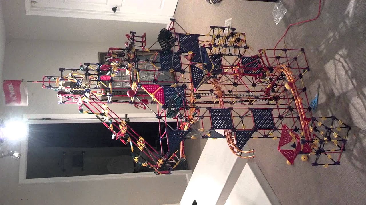 K-nex trampoline tower - YouTube