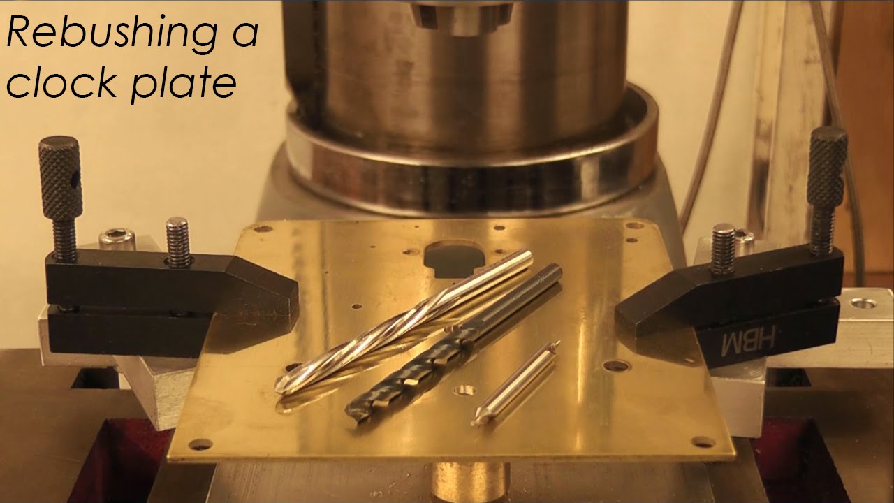 Rebushing Clock Plates - Lawrence McLaren - YouTube