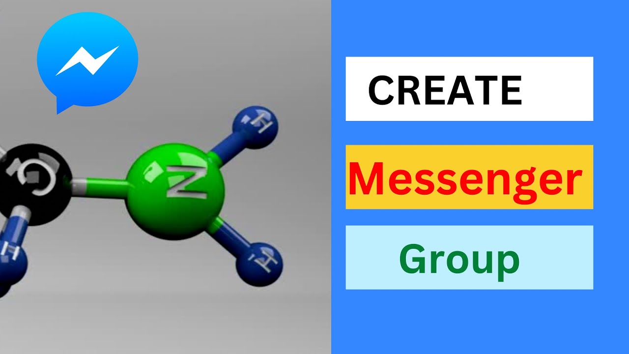 How To Create A Group On Messenger? - YouTube