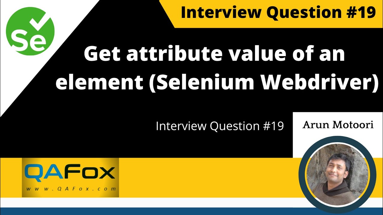 Solved How To Get Attribute Of Element From Selenium 9to5Answer Solved How To Get Attribute Of Element From Selenium 9to5Answer