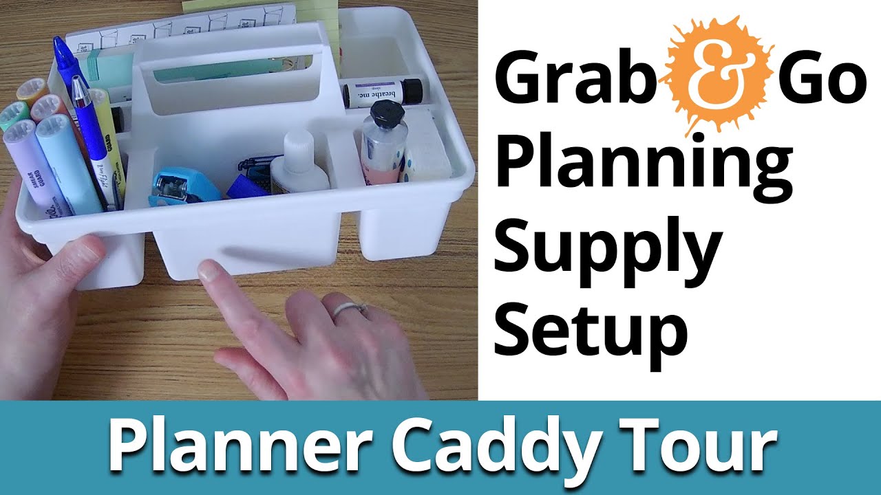 Planner Caddy Tour #planner #plannercommunity #plannerpeople | ShannonMedisky.com - YouTube
