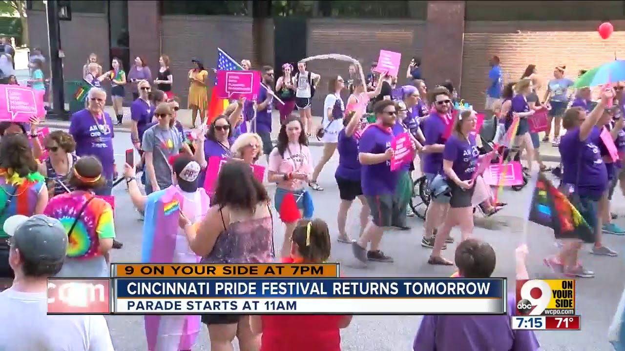 Cincinnati Pride Festival - YouTube