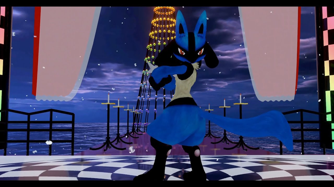 VRChat MMD Dance World (GimmexGimme) Lucario - YouTube