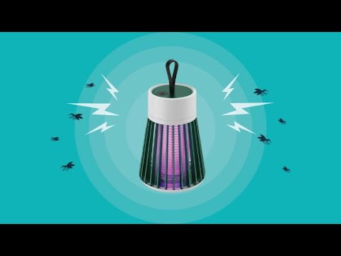 bug zapper buzz b gone mosquito killer - YouTube