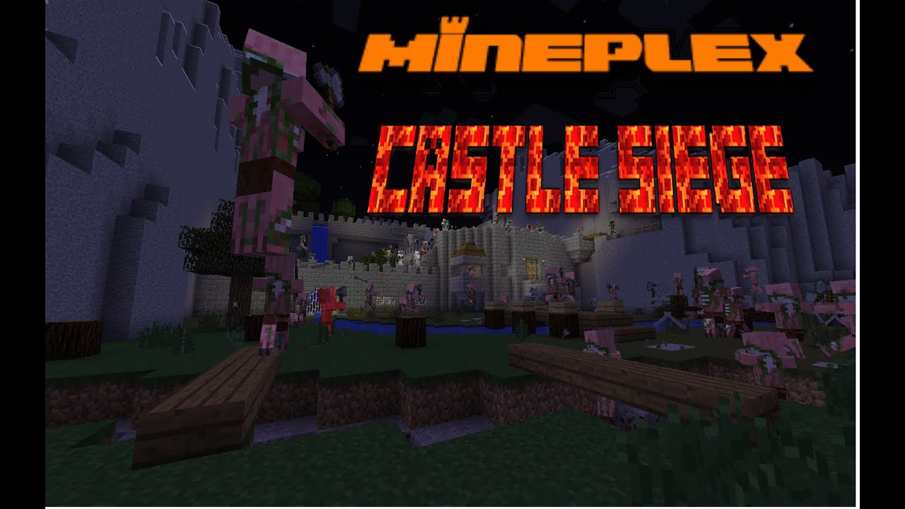 Mineplex Castle Siege w/ Jacob, Andrew and Nick - YouTube