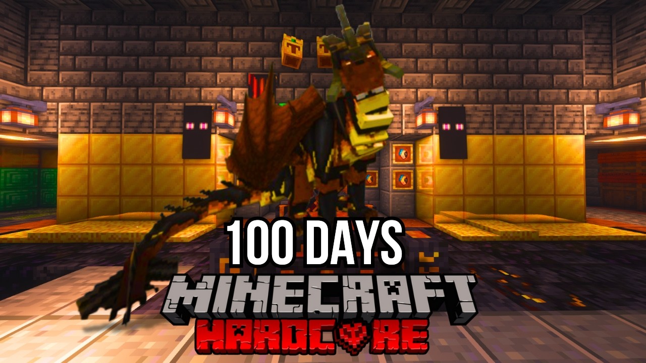 I Spent 100 Days as a DRAGON in Medieval Minecraft and Here's What ...