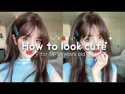 How to look cute 💙 || Look cute for 14-18 years old || - YouTube