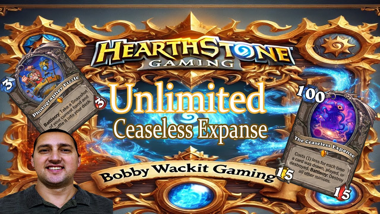 The NEVER-ENDING Hearthstone Match! 📸 Photographer Fizzle + Ceaseless ...