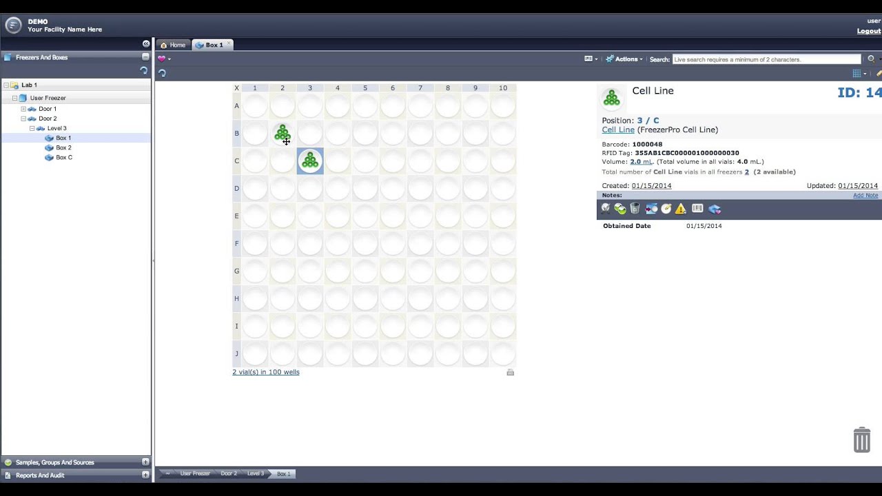 FreezerPro Training - Working With Samples Video - YouTube