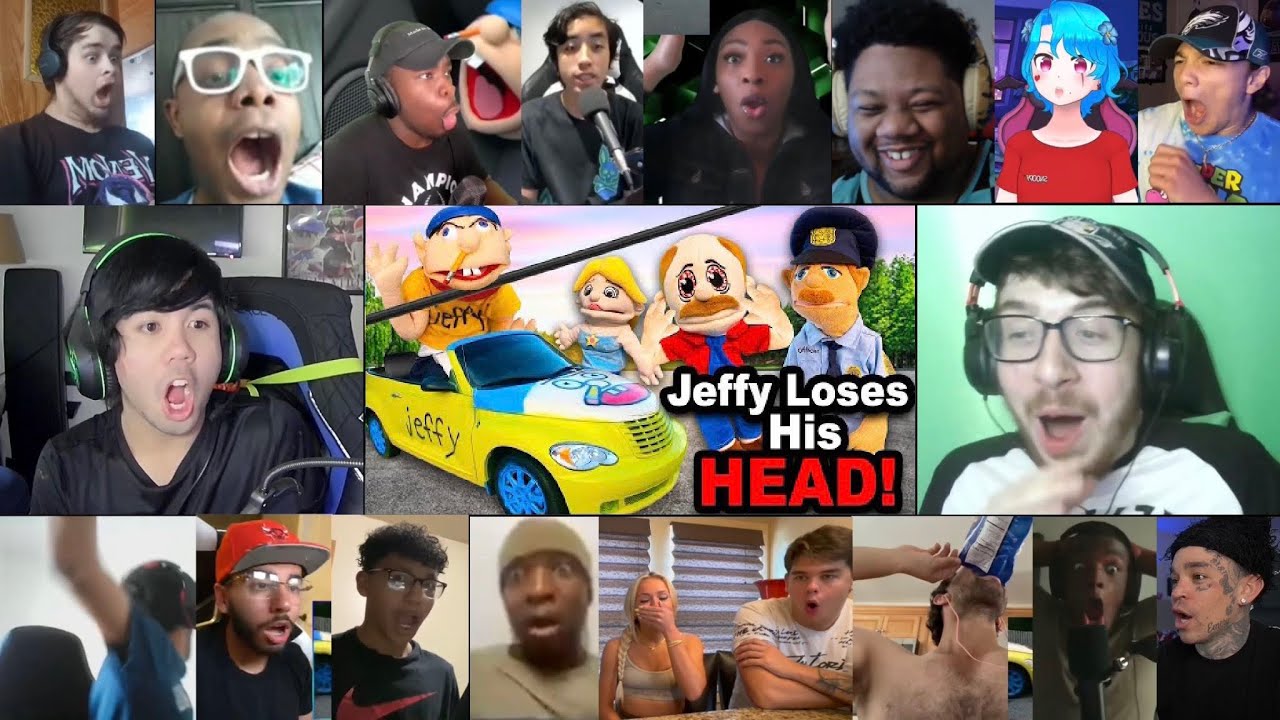 SML Movie: Jeffy Loses His Head! Reaction Mashup - YouTube