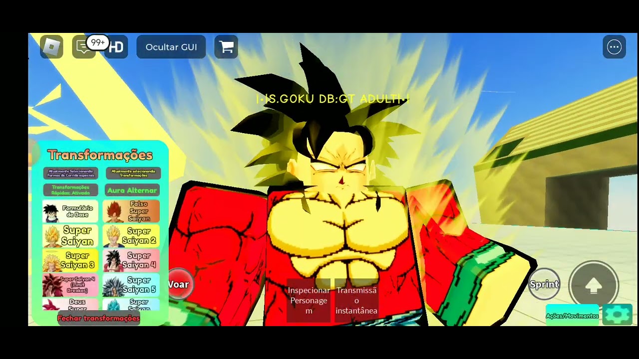 HOW TO MAKE DRAGON BALL AZURE OC GOKU GT - YouTube