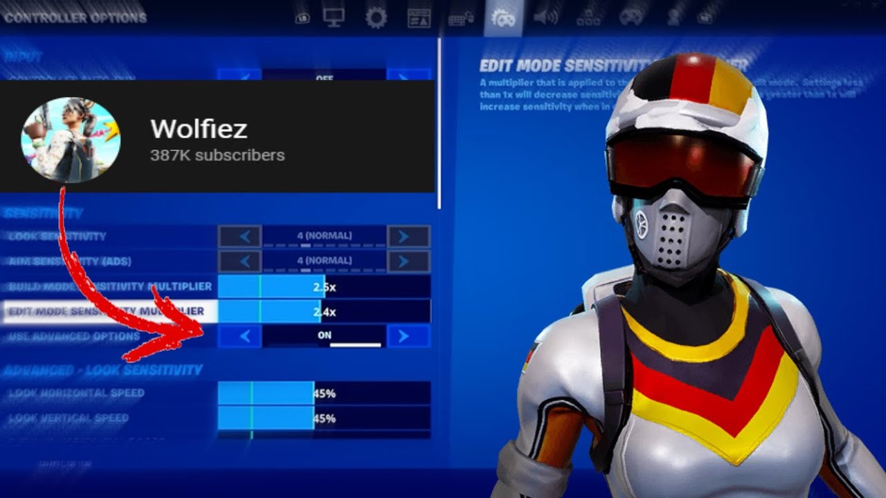 Trying Wolfiez Chapter 3 Controller Settings (Best EU Controller Player ...