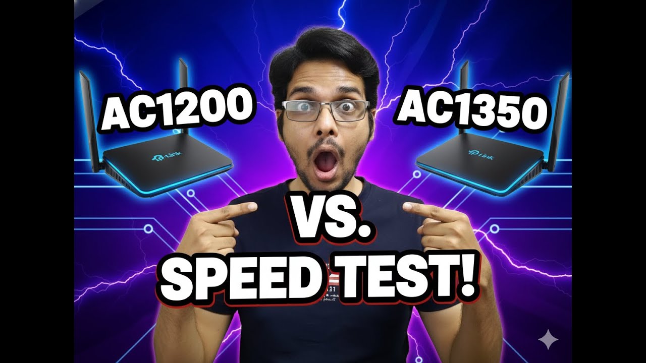 TP Link AC1200 vs TP Link AC1350 Gigabit Routers Comparison - YouTube